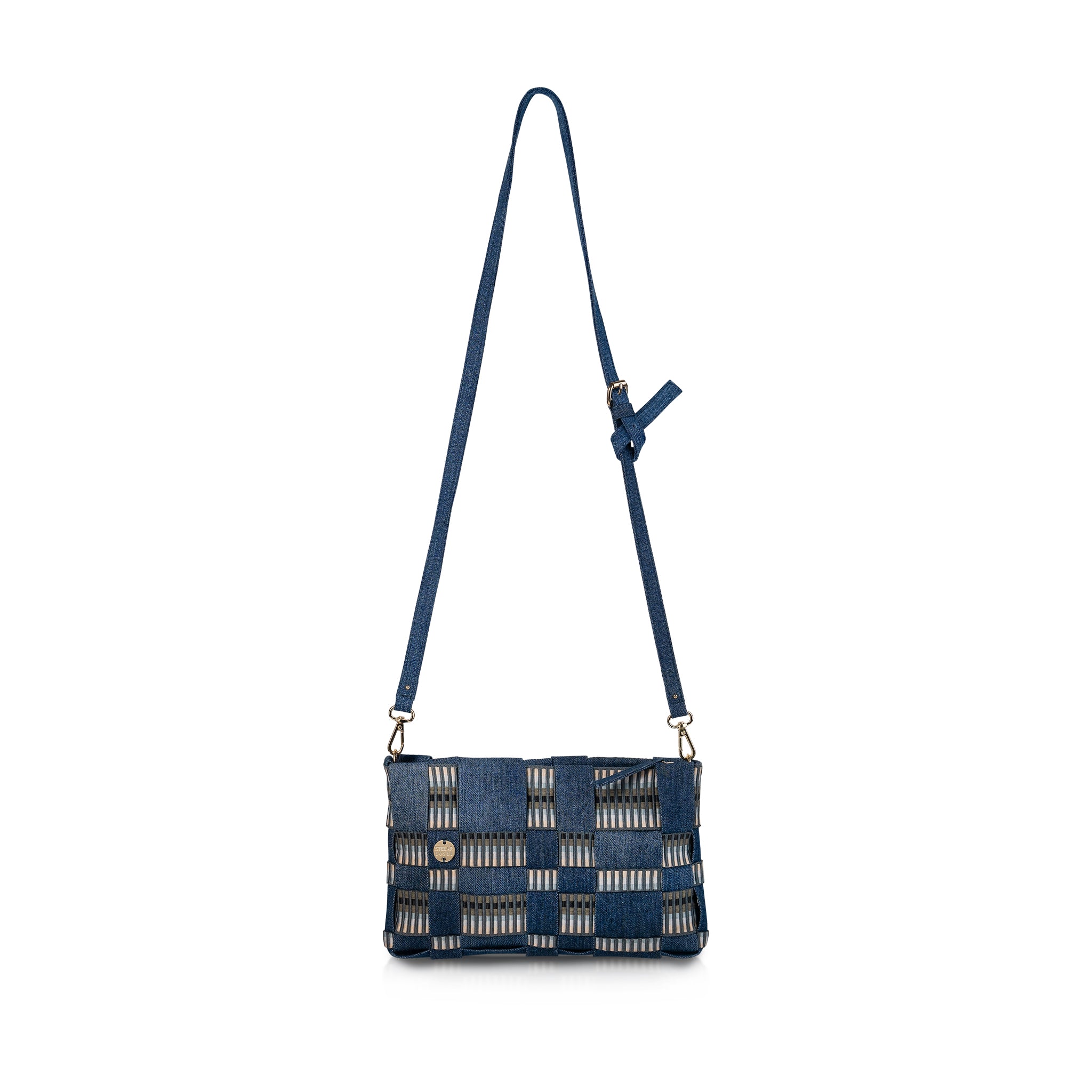 Uma Crossbody Bag in Denim | STELAR