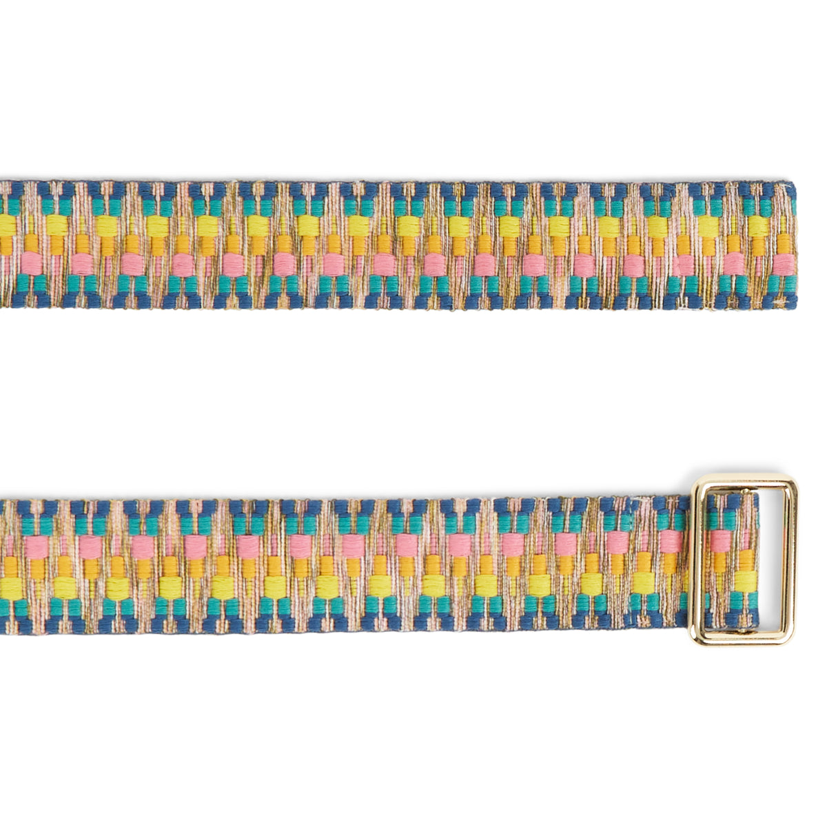 Sunda Jacquard Belt in Rainbow | STELAR